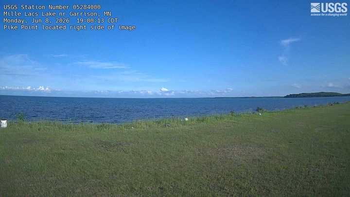 Mille Lacs Lake nr Garrison Live Webcam — Onamia, Minnesota | opencctv.org